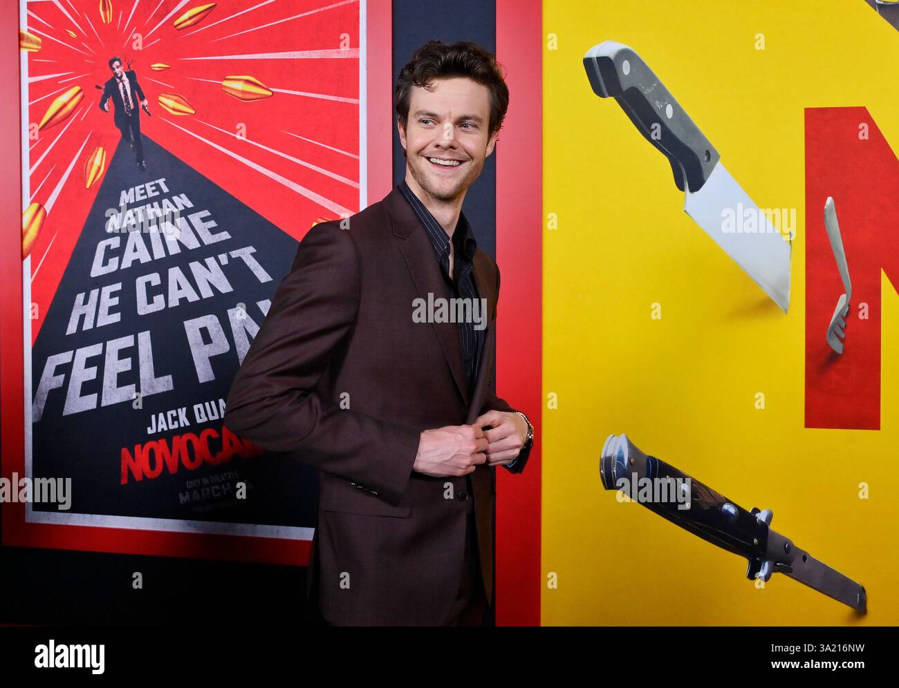 Cast member Jack Quaid attends the premiere of the motion picture ...