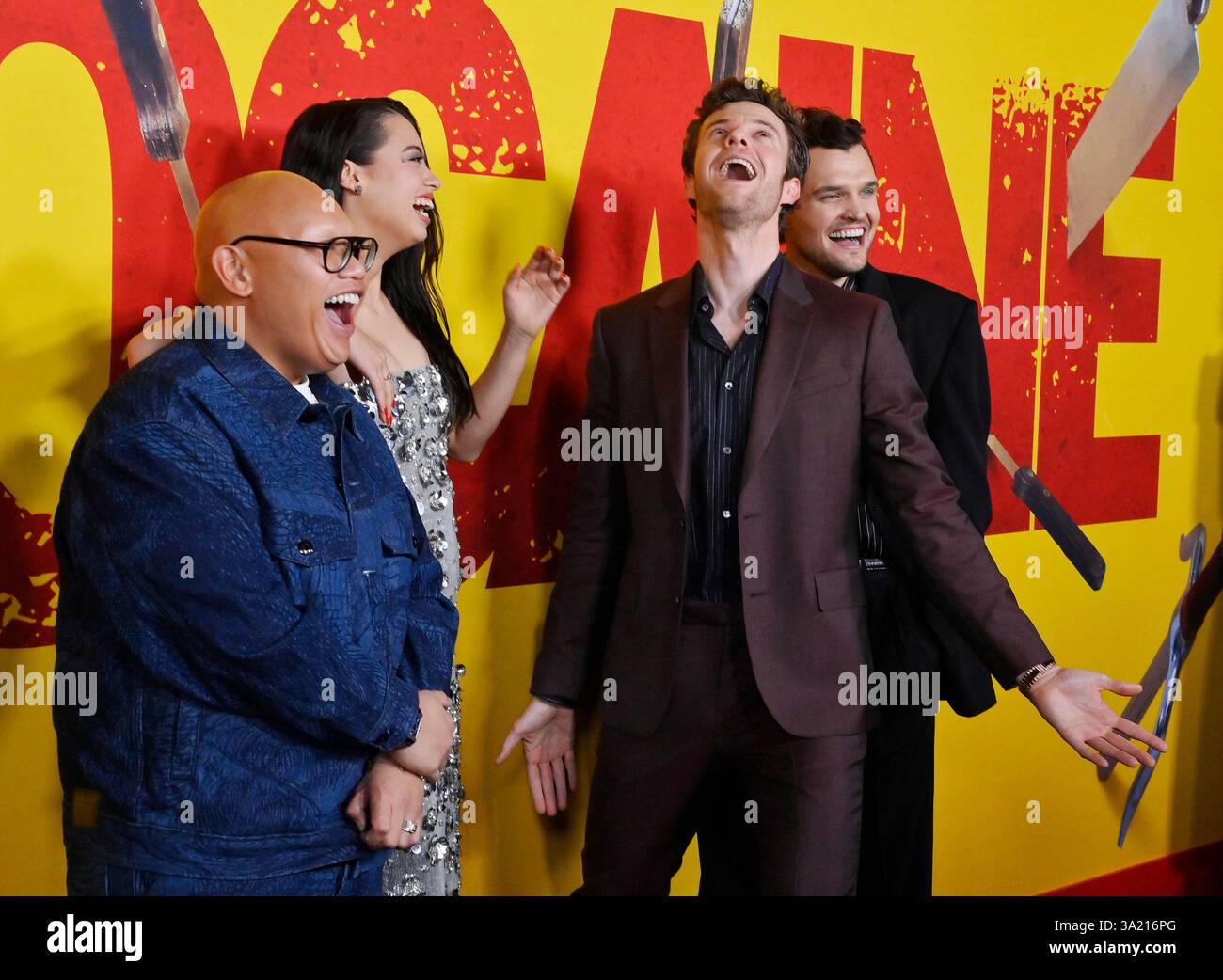 Los Angeles, United States. 10th Mar, 2025. Cast members Jacob Batalon ...