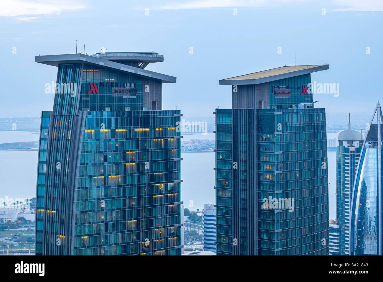 Marriott Marquis City Center Doha Hotel Stock Photo - Alamy