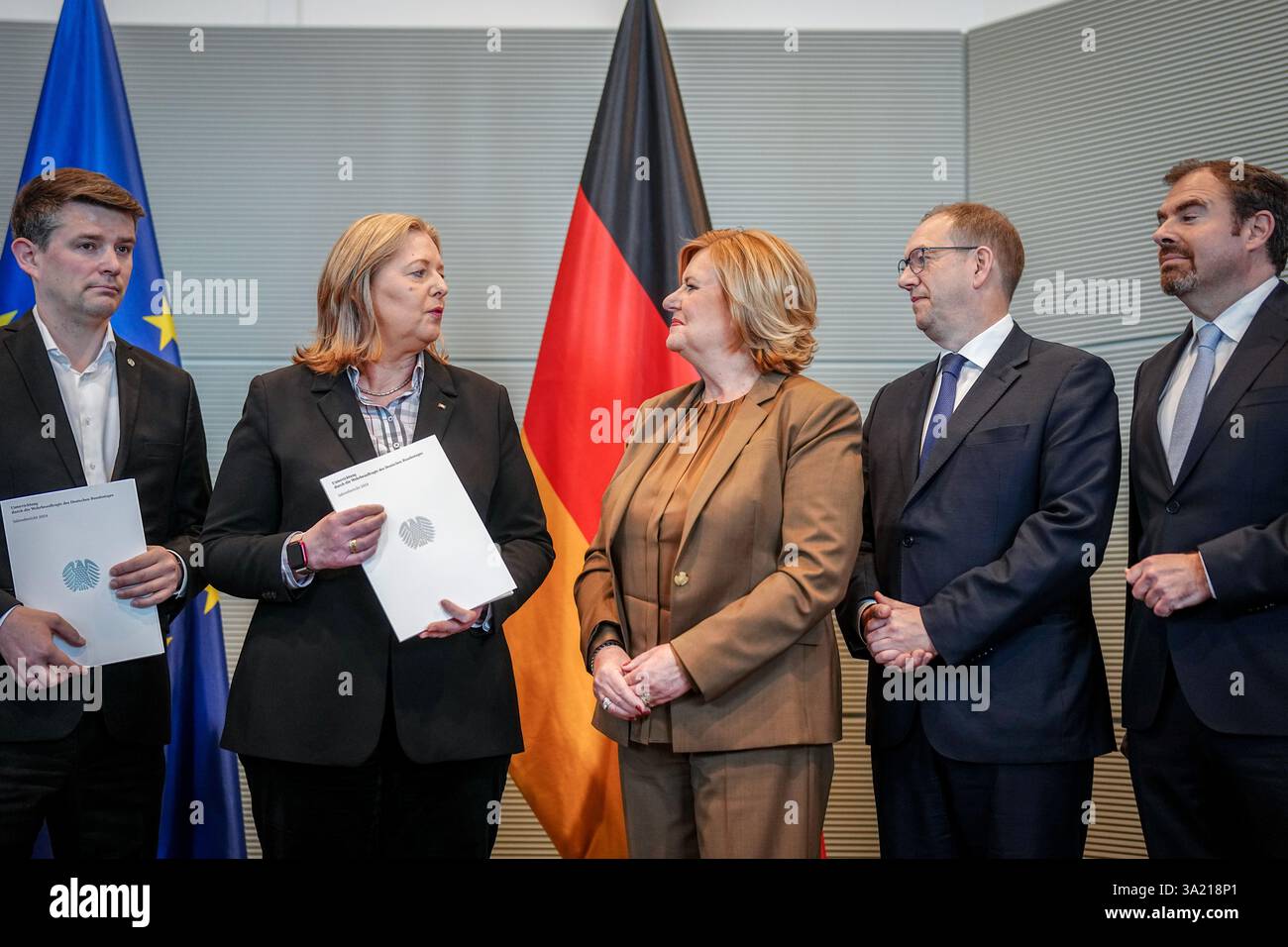 Berlin, Germany. 11th Mar, 2025. Eva Högl, Parliamentary Commissioner ...