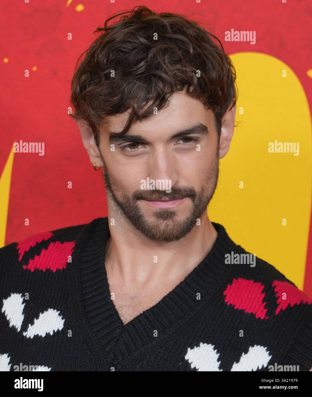 Evan Hengst arrives at the Paramount Pictures' NOVOCAINE Los Angeles ...