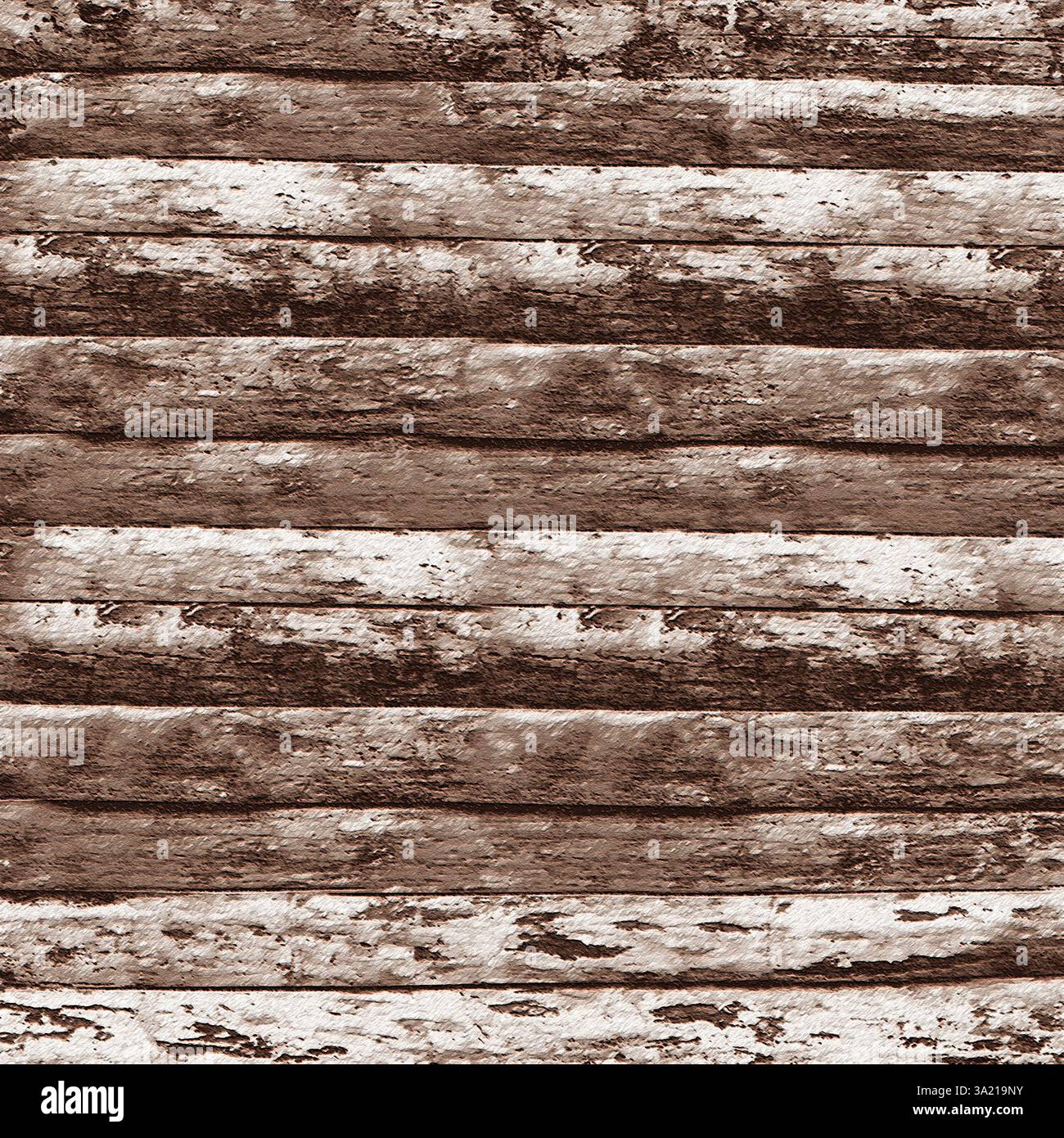 Weathered wooden planks showing signs of age and decay create rustic ...