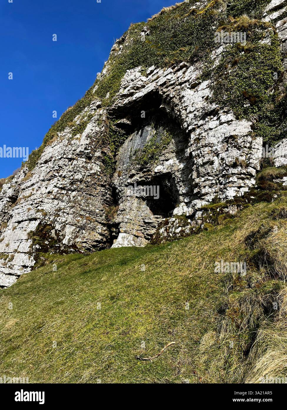 View on the Caves of Keash in Sligo mountains, Ireland Stock Photo - Alamy