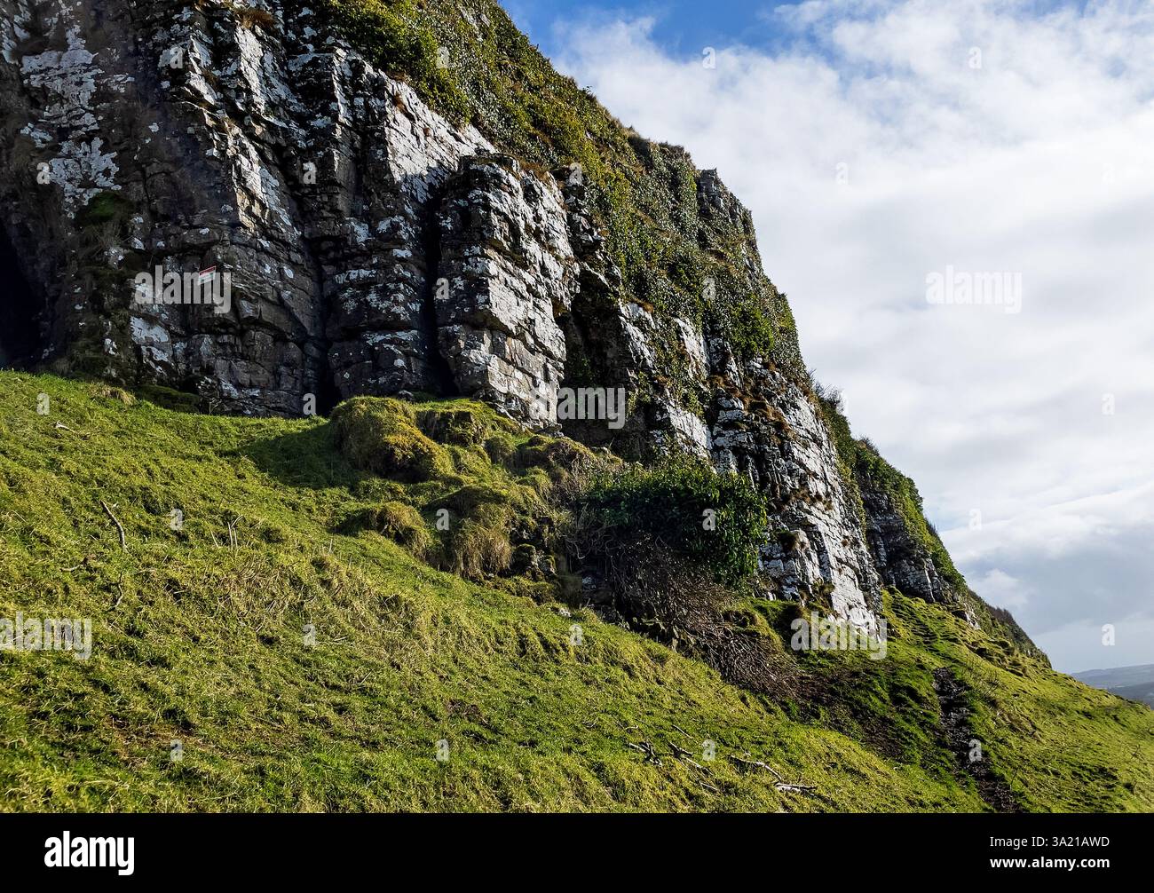 View on the Caves of Keash in Sligo mountains, Ireland Stock Photo - Alamy