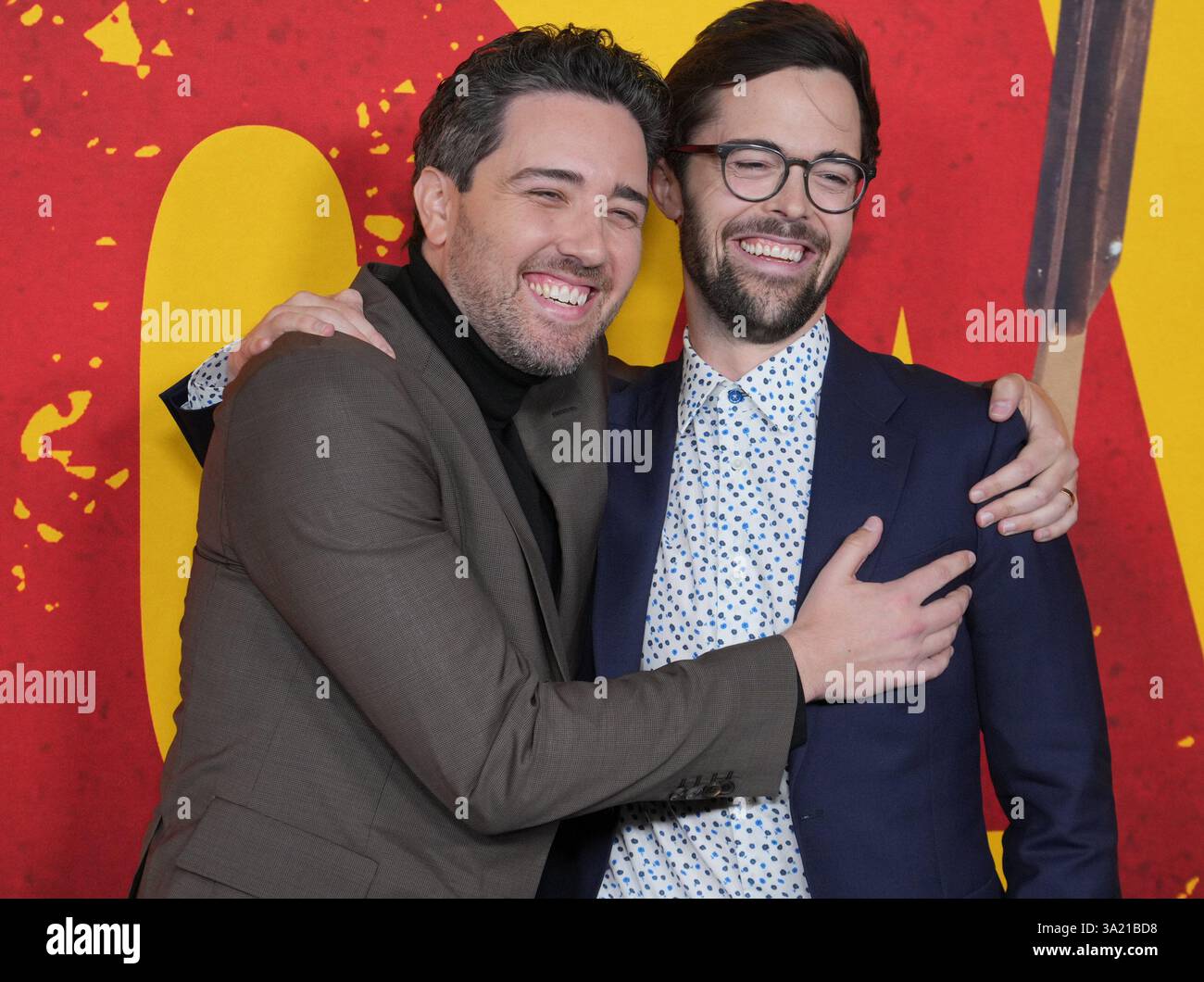 Los Angeles, USA. 10th Mar, 2025. (L-R) Dan Berk and Robert Olsen ...
