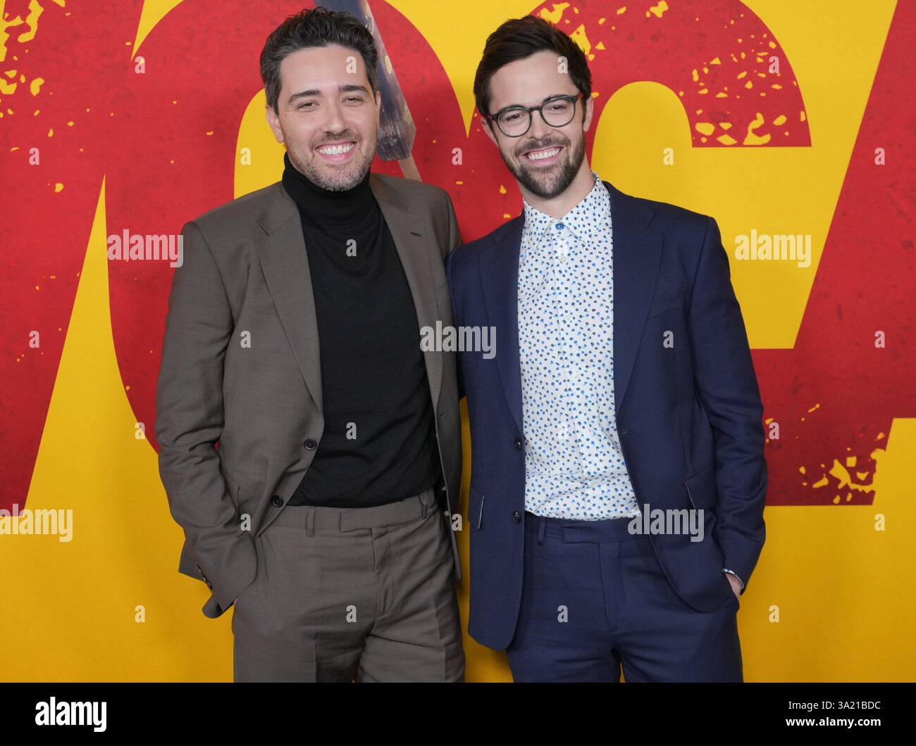 Los Angeles, USA. 10th Mar, 2025. (L-R) Dan Berk and Robert Olsen ...