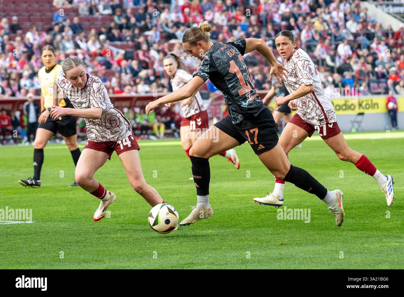 09.03.2025, Fussball: Google Pixel Frauen-Bundesliga, Saison 2024/2025, 16. Spieltag, 1. FC ...