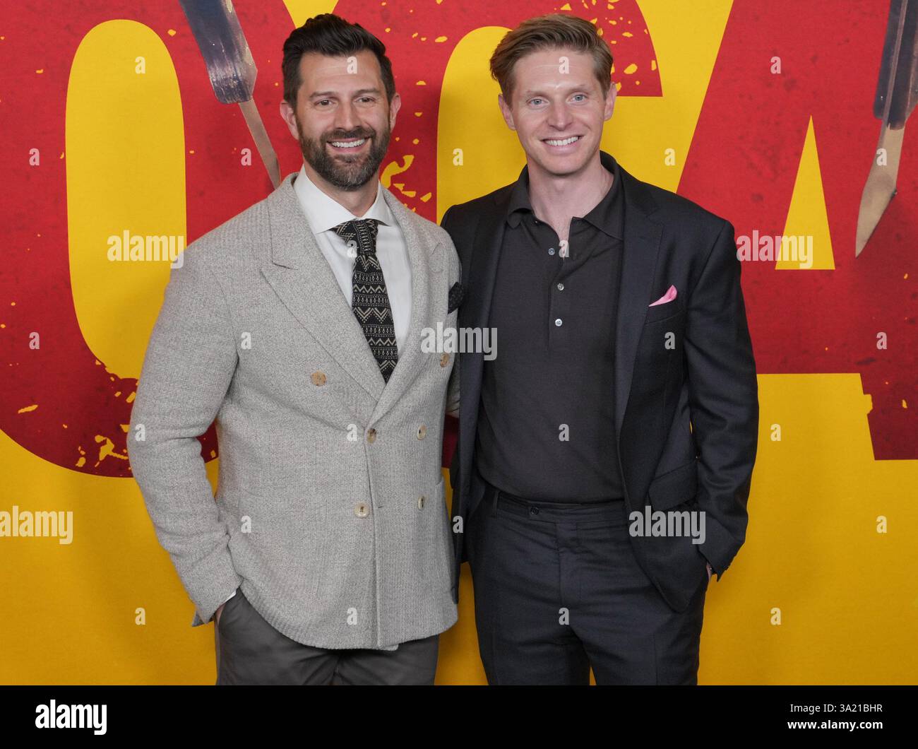 (L-R) Julian Rosenberg and Drew Simon arrives at the Paramount Pictures ...