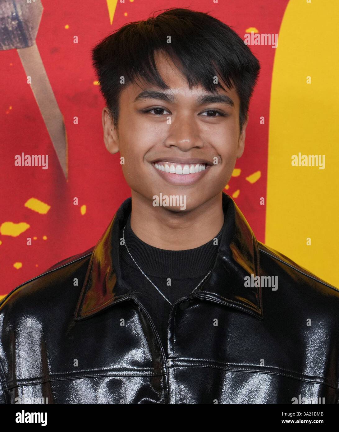Angelo Marasigan arrives at the Paramount Pictures' NOVOCAINE Los ...