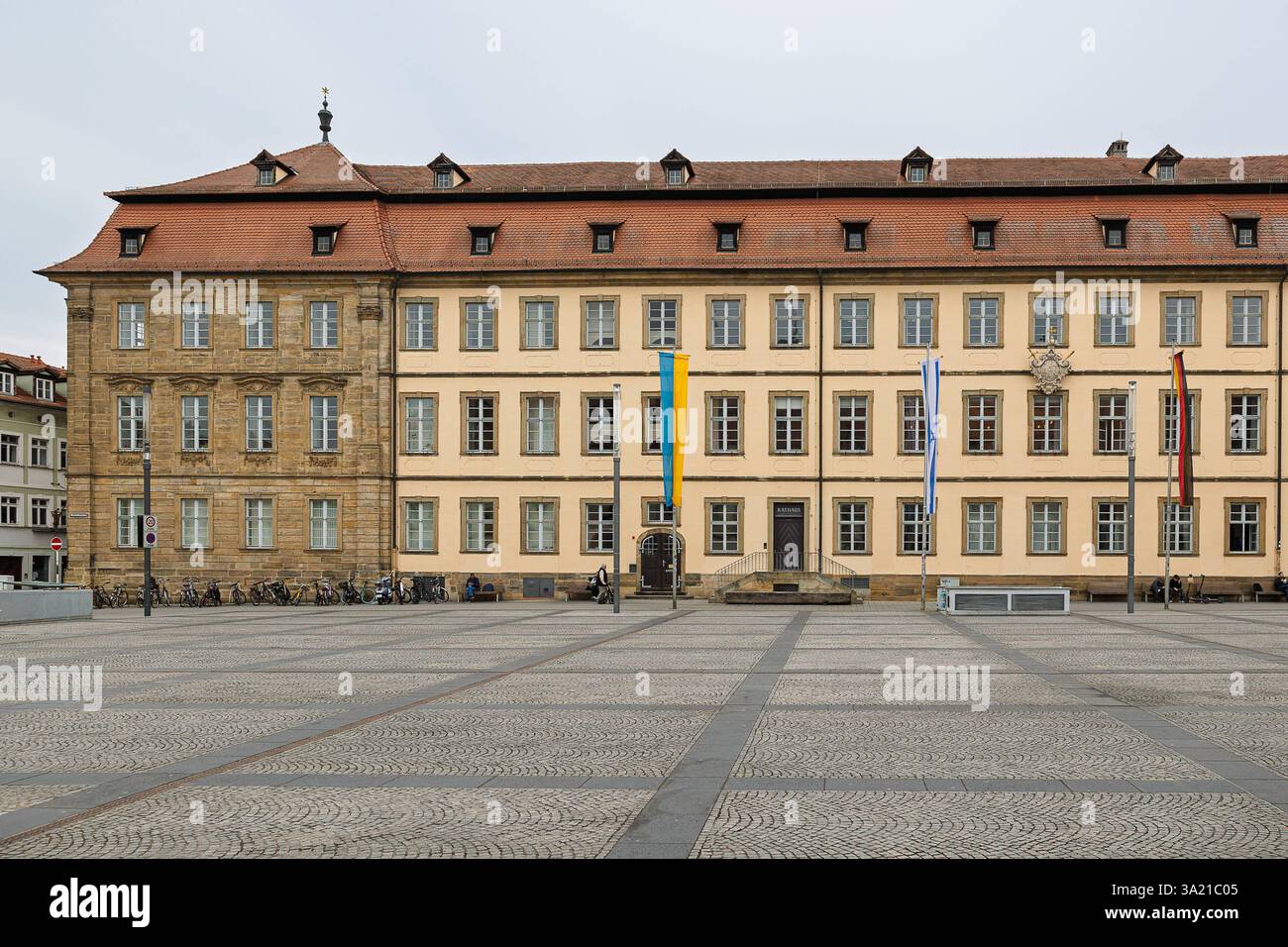 Rathaus, Bamberg 10.03.2025 Das Rathaus am Maximiliansplatz in Bamberg ...