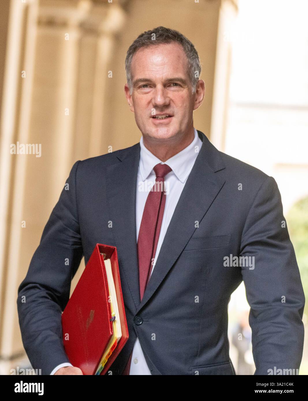 London UK 11 Mar 2025 Peter Kyle, Science Secretary, arrives at a ...