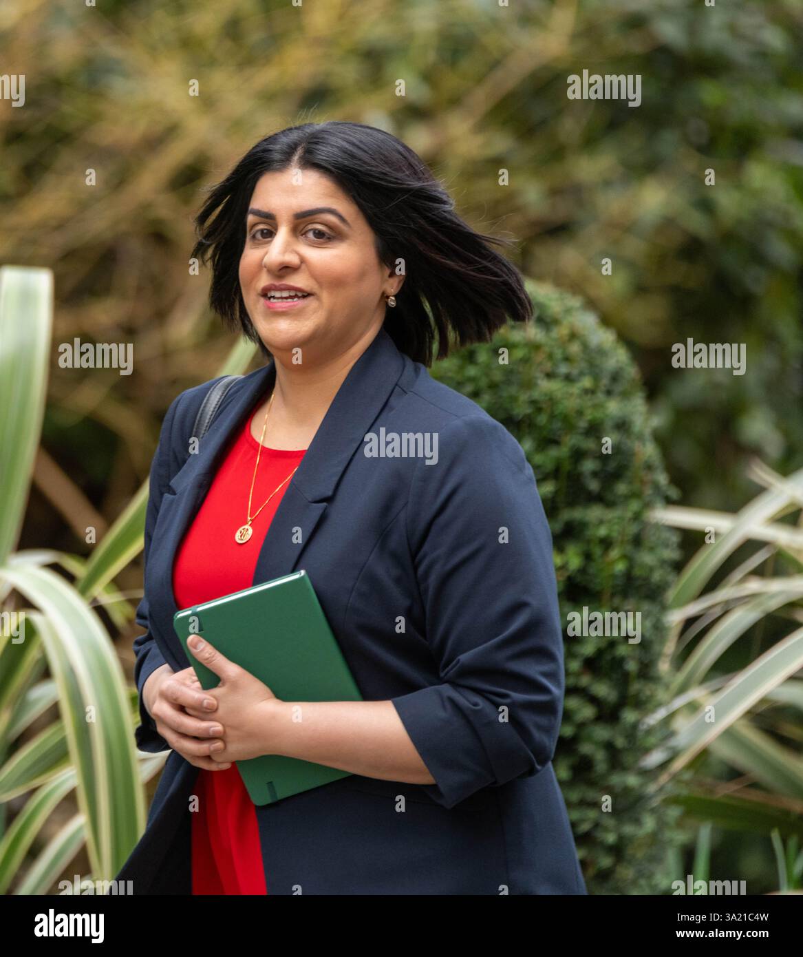 London UK 11 Mar 2025 Shabana Mahmood, Justice Secretary, arrives at a ...