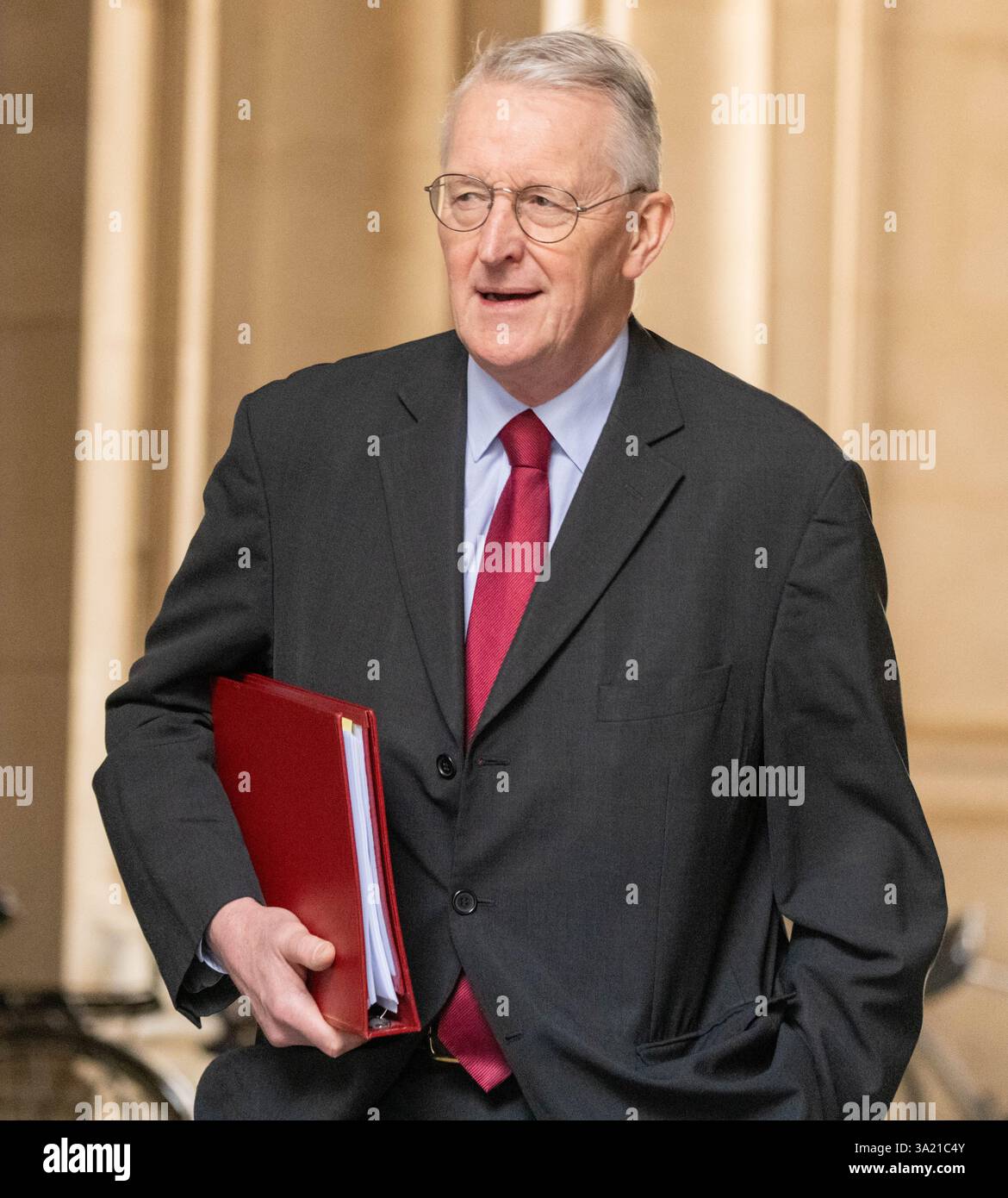 London, UK. 11th Mar, 2025. Hillary Benn, Northern Ireland Secretary ...