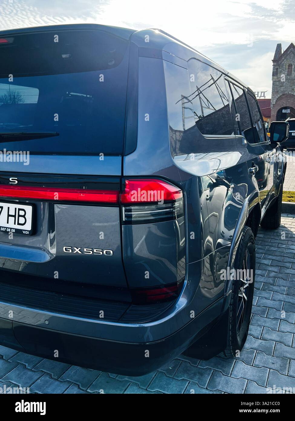 Kyiv, Ukraine - March 10, 2025: Modern luxury Lexus GX 550 SUV ...