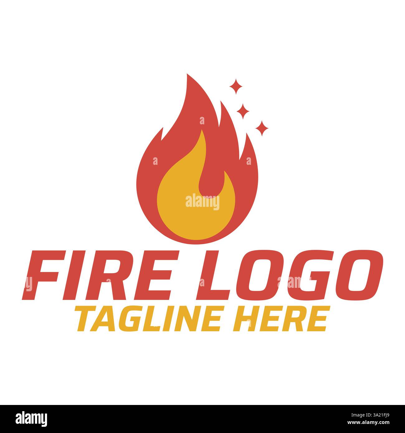 Fire logo hi-res stock photography and images - Alamy