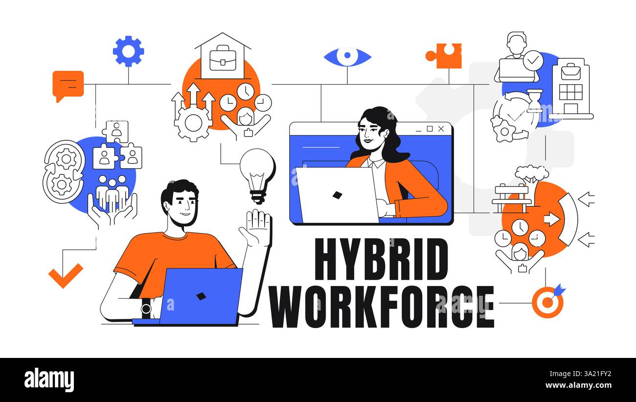 Telecommuting workforce hi-res stock photography and images - Alamy