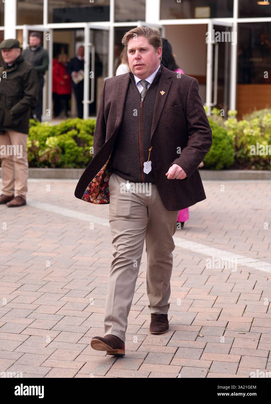 Trainer Dan Skelton on day one of the 2025 Cheltenham Festival at ...
