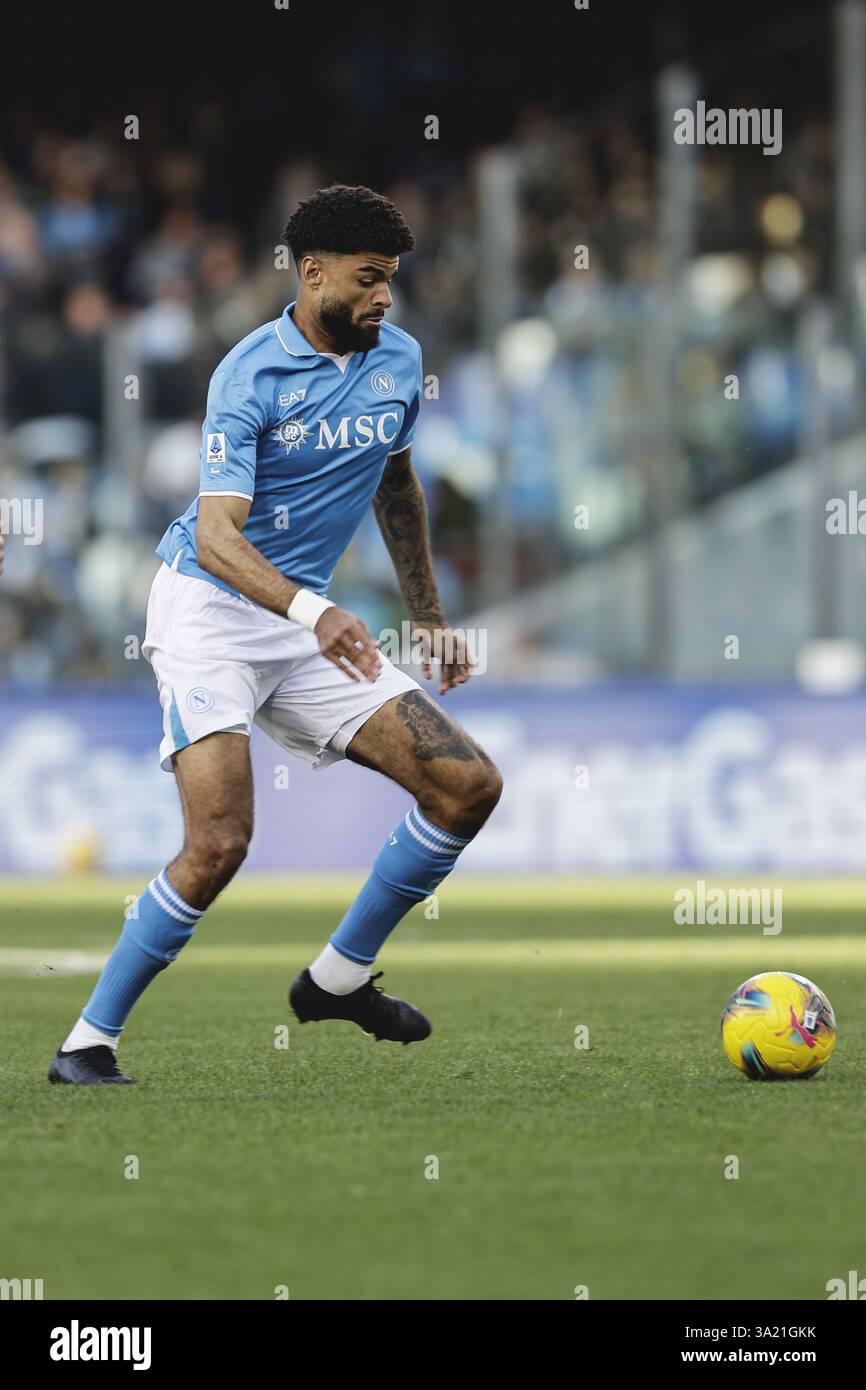 Napoli's Danish midfielder Philip Billing controls the ball during the ...