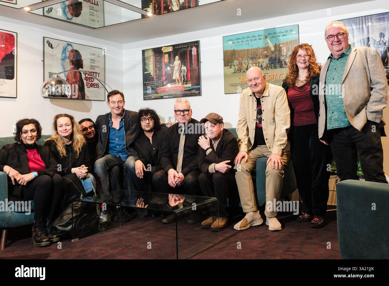 London, UK. 10th Mar, 2025. Team photo before going on stage at The ...