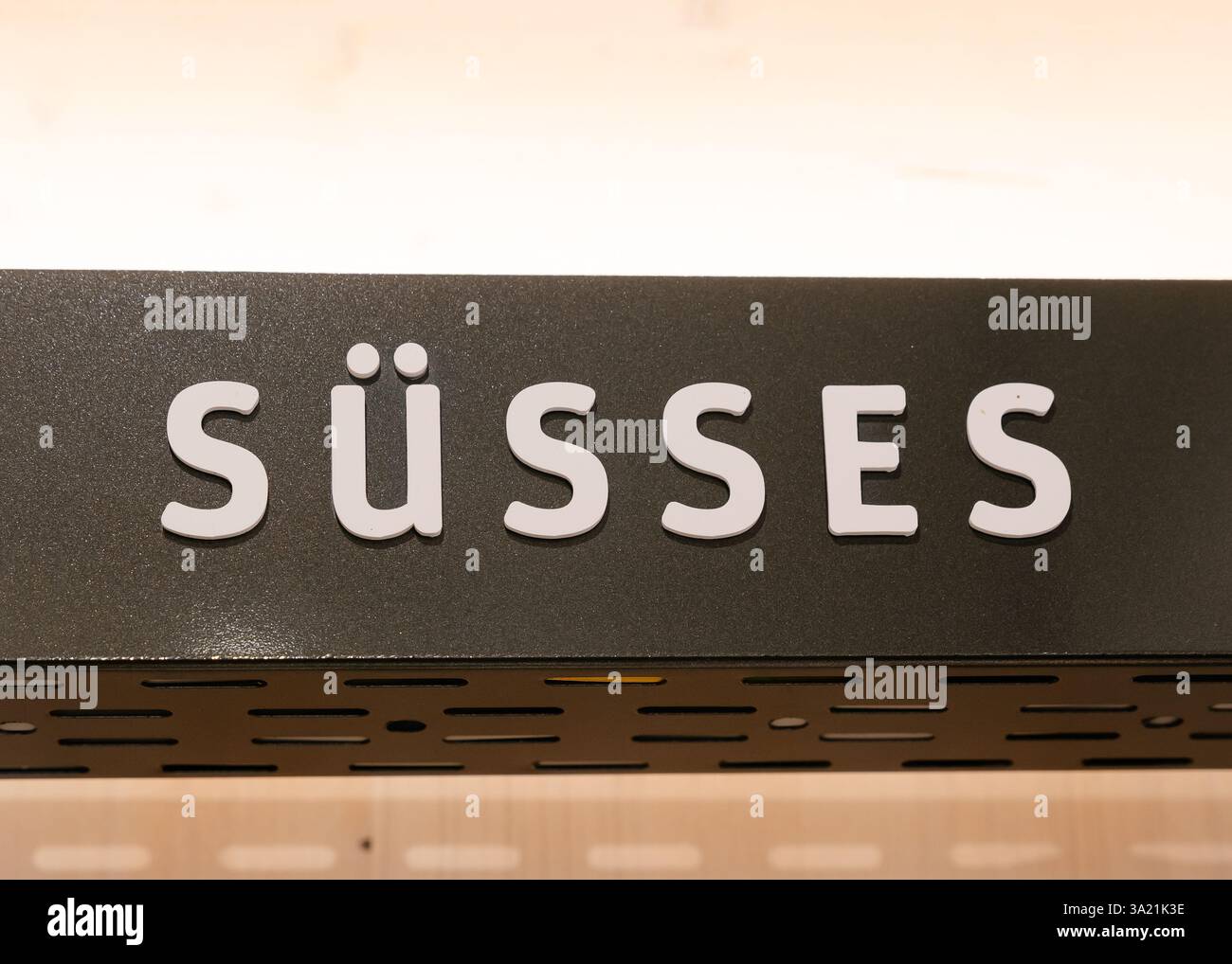 signage of department names in the store TEO TEGUT..., well-known ...