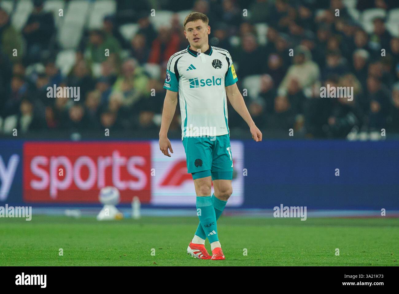 Harvey Barnes of Newcastle United during the West Ham United FC v ...
