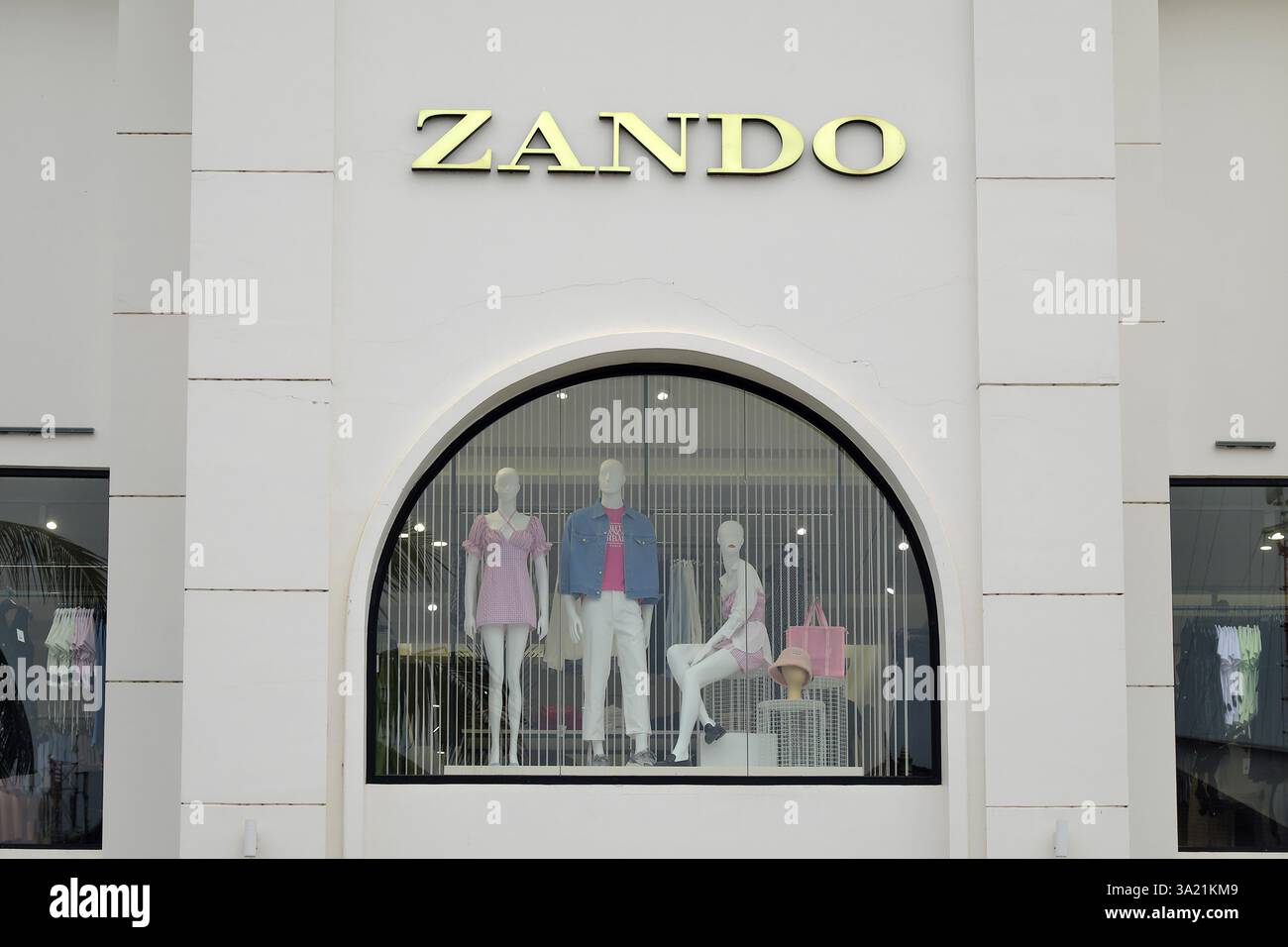 ZANDO company logo of the Cambodian fashion retail company, Siem Reap ...