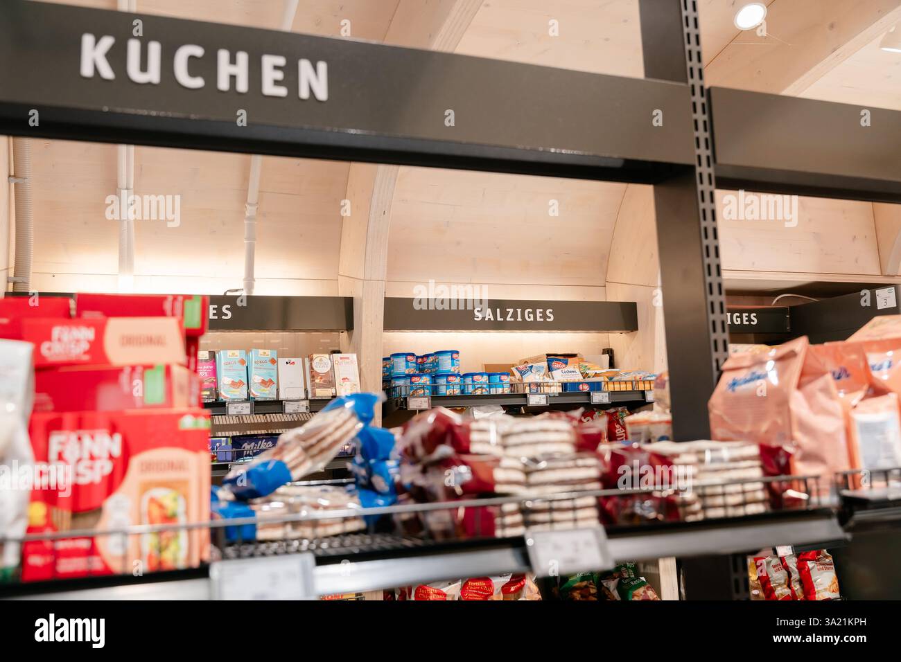 signage of department names in the store TEO TEGUT..., well-known ...