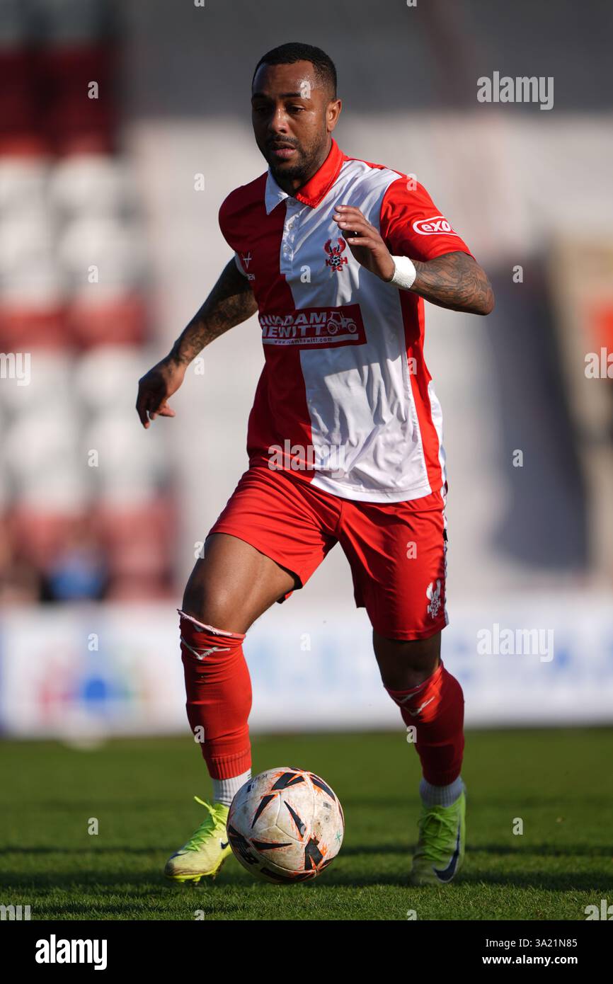 Kidderminster Harriers' Ashley Hemmings during the Vanarama National ...
