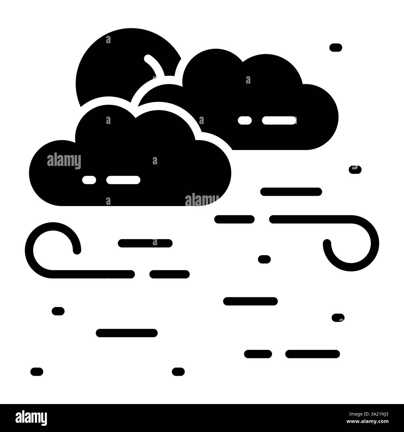 Cloud, forecast, cloudy icon in modern style for website mobile logo ...