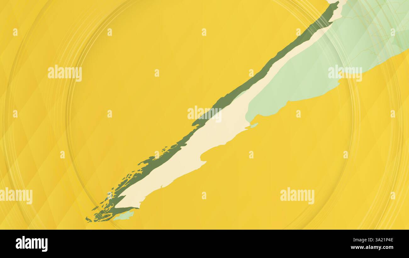 Abstract Map of Chile and Surrounding Regions with Circular Patterns ...