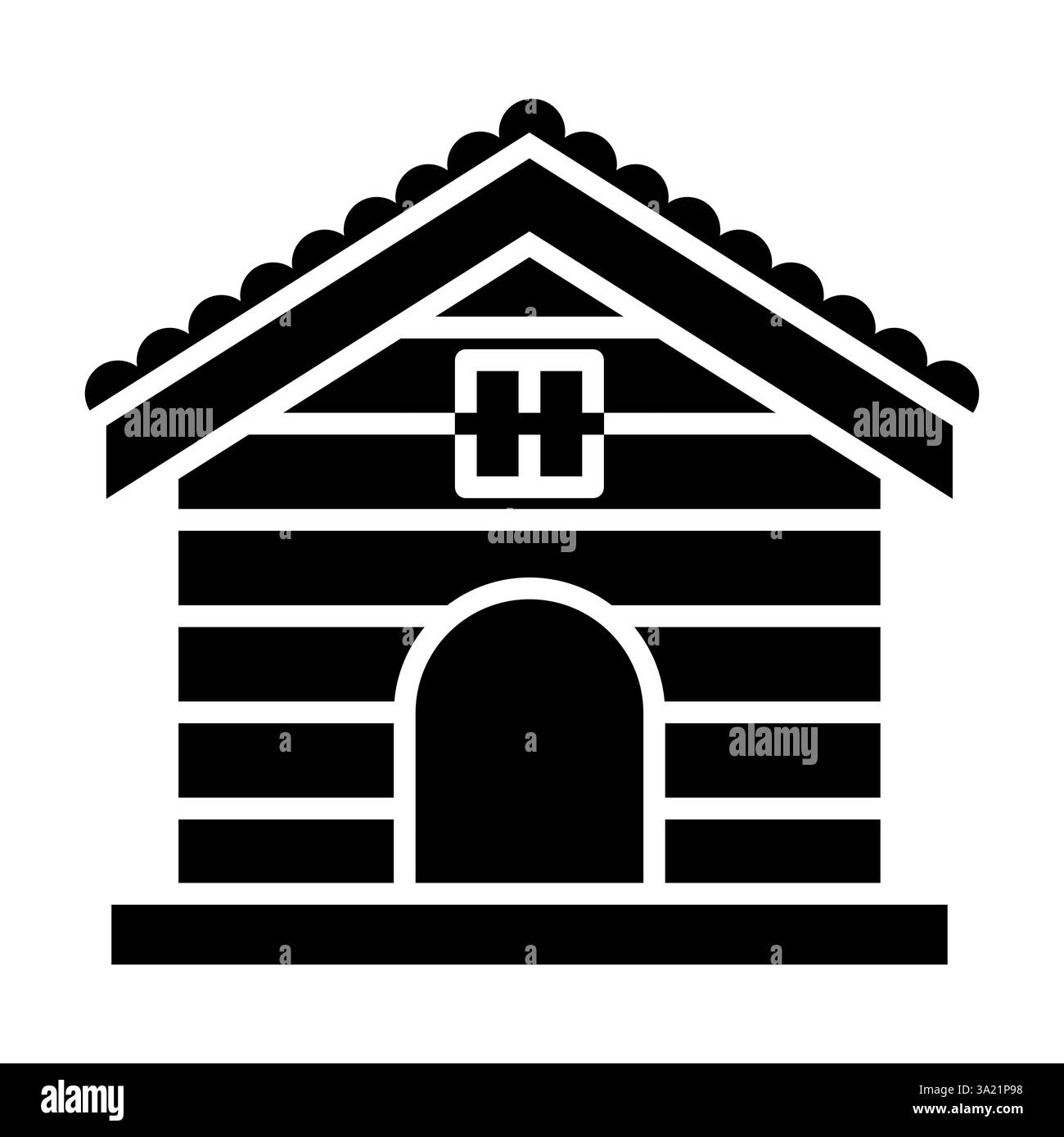 hut, villa, cottage icon in modern style for website mobile logo app UI ...