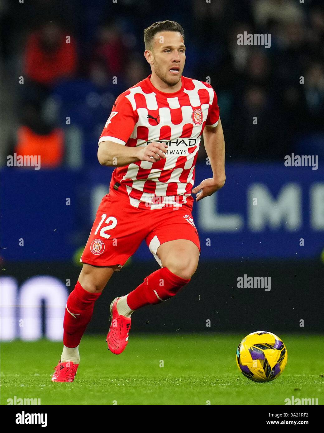 Arthur Melo of Girona FC during the La Liga EA Sports match between RCD ...