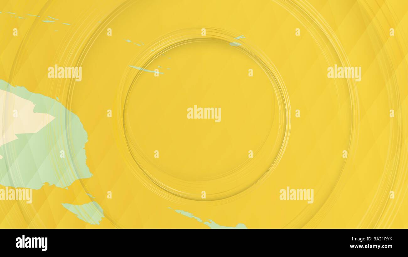 Abstract Map of Samoa and Surrounding Regions with Circular Patterns ...