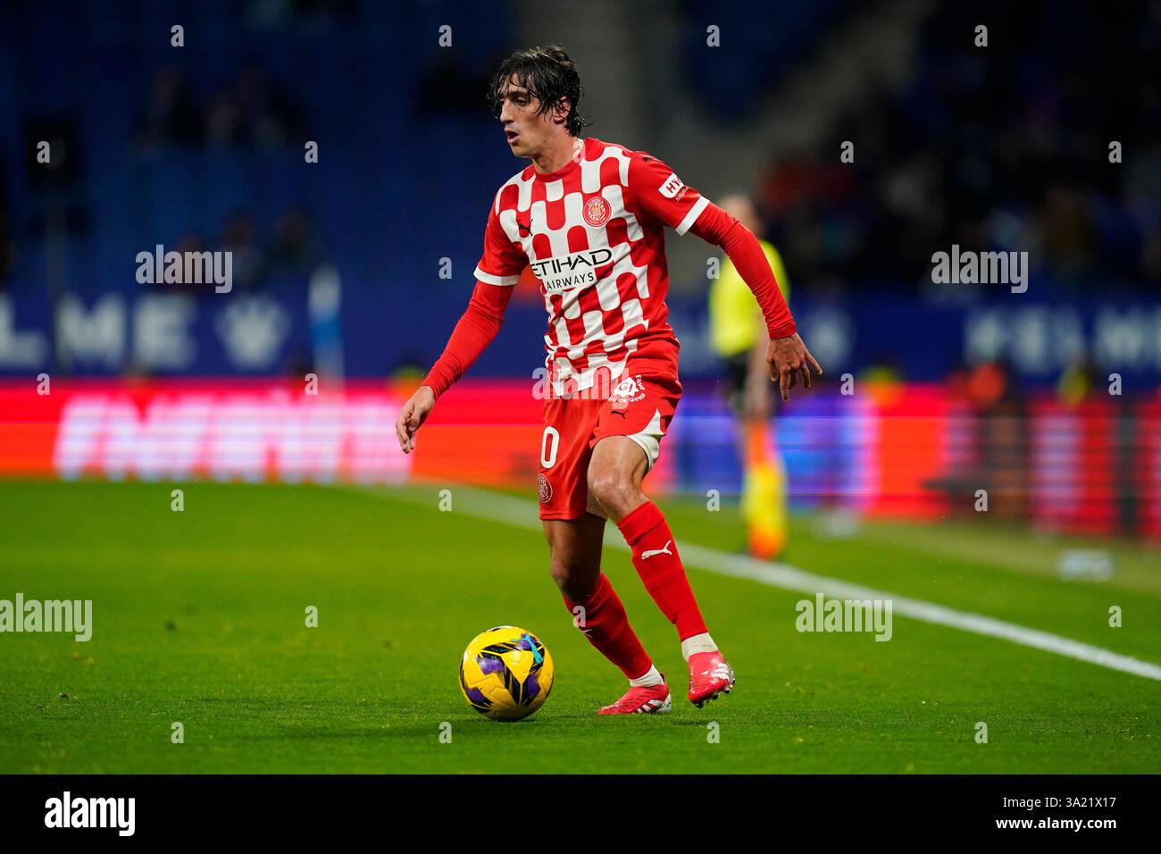 Barcelona, Spain. 10th Mar, 2025. Brian Gil of Girona FC during the La ...