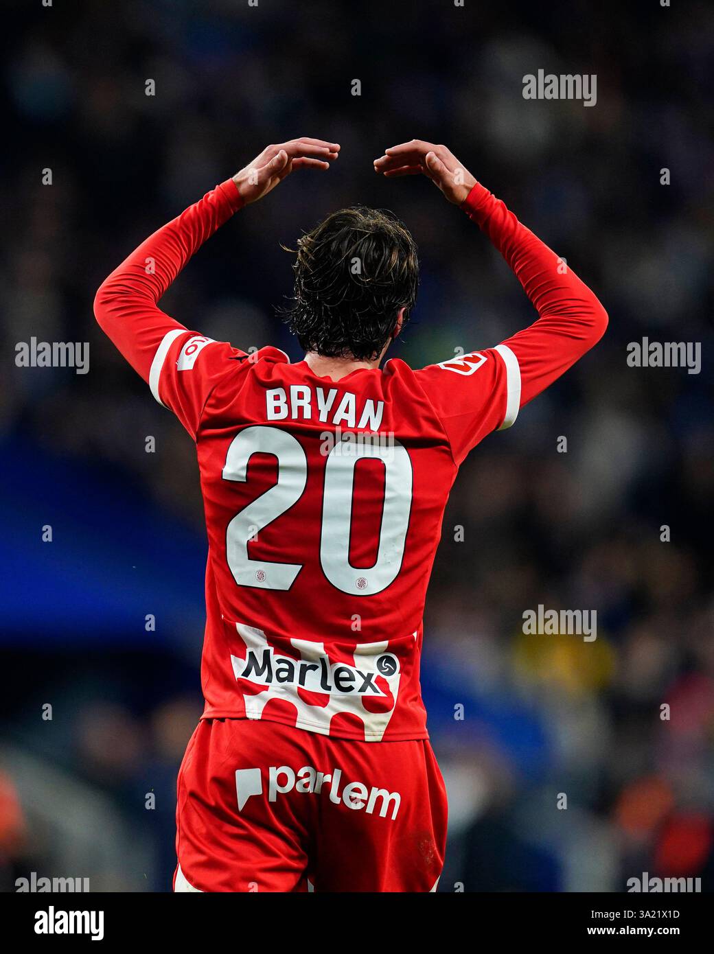 Barcelona, Spain. 10th Mar, 2025. Brian Gil of Girona FC during the La ...