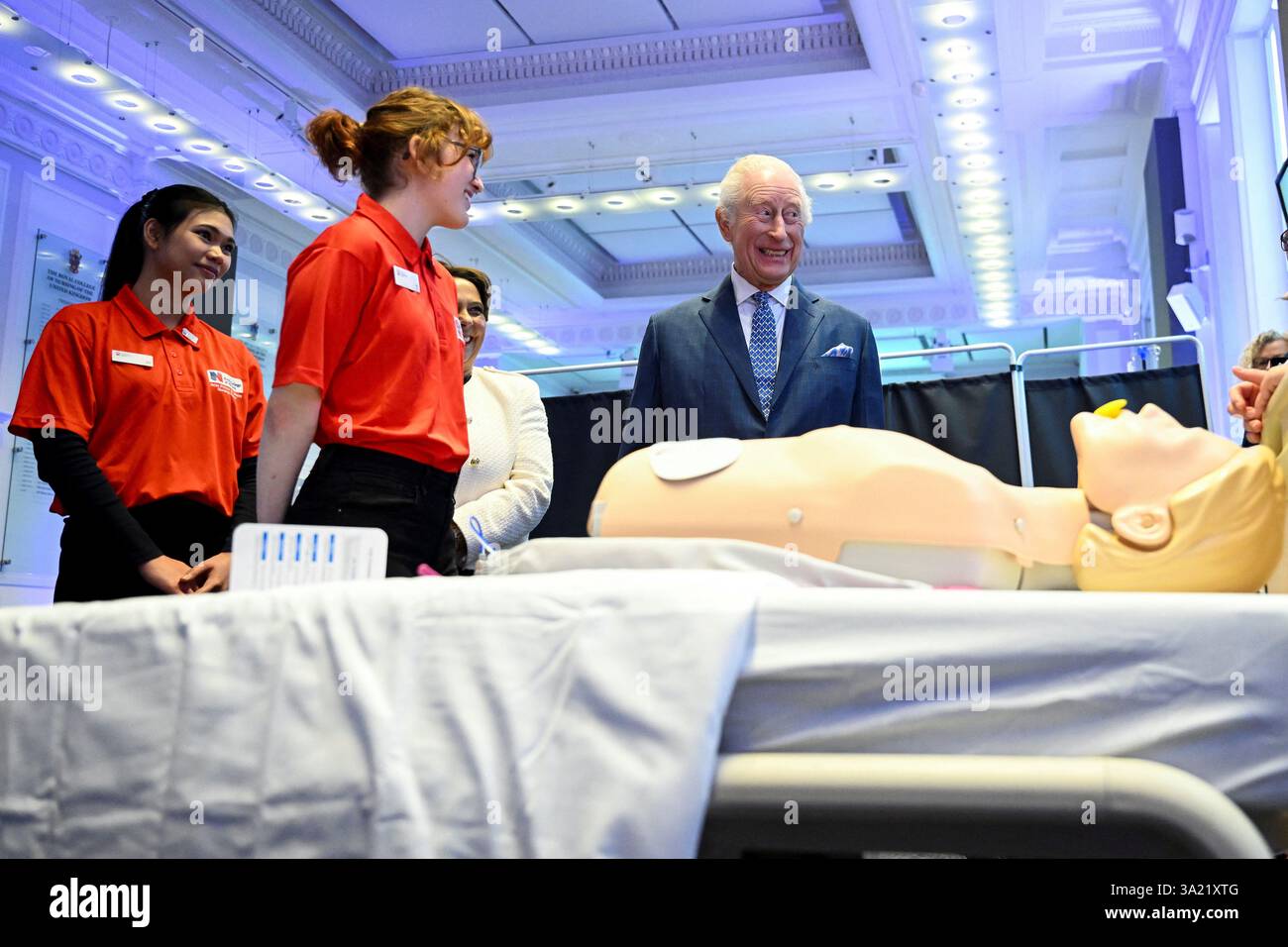 King Charles III attends a celebration for the 1000th King's Nursing ...