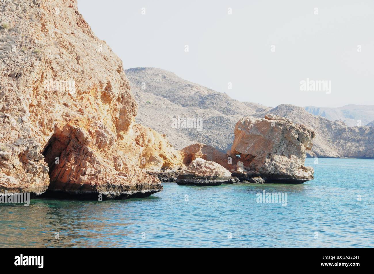Cave formation in omani sea hi-res stock photography and images - Alamy