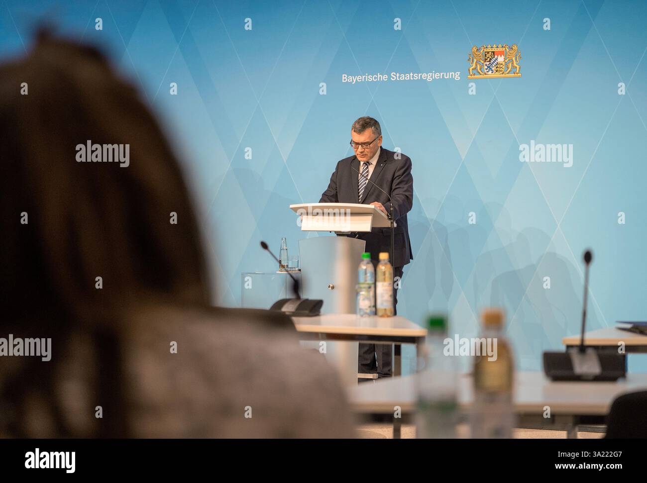 Munich, Germany. 11th Mar, 2025. Florian Herrmann (CSU), Head of the ...