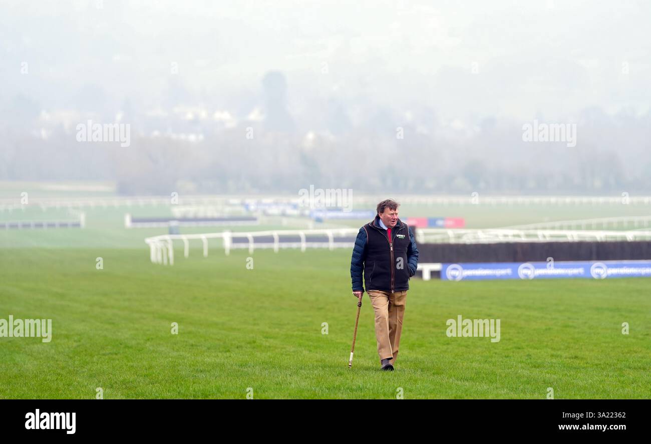 File photo dated 10-03-2025 of Nicky Henderson. Nicky Henderson’s JCB ...