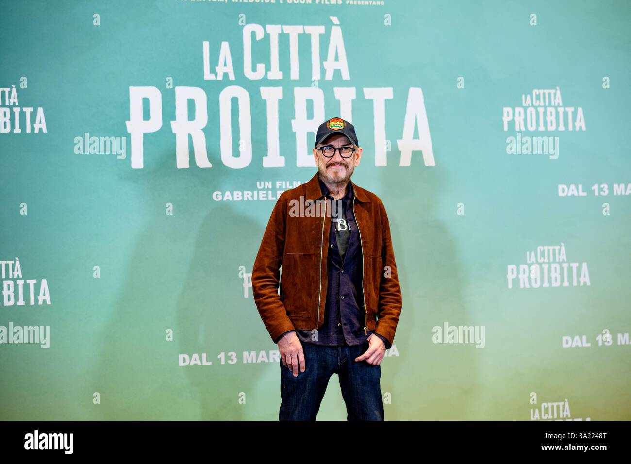 ROME, ITALY - MARCH 06: Marco Giallini attends "La Città Proibita ...