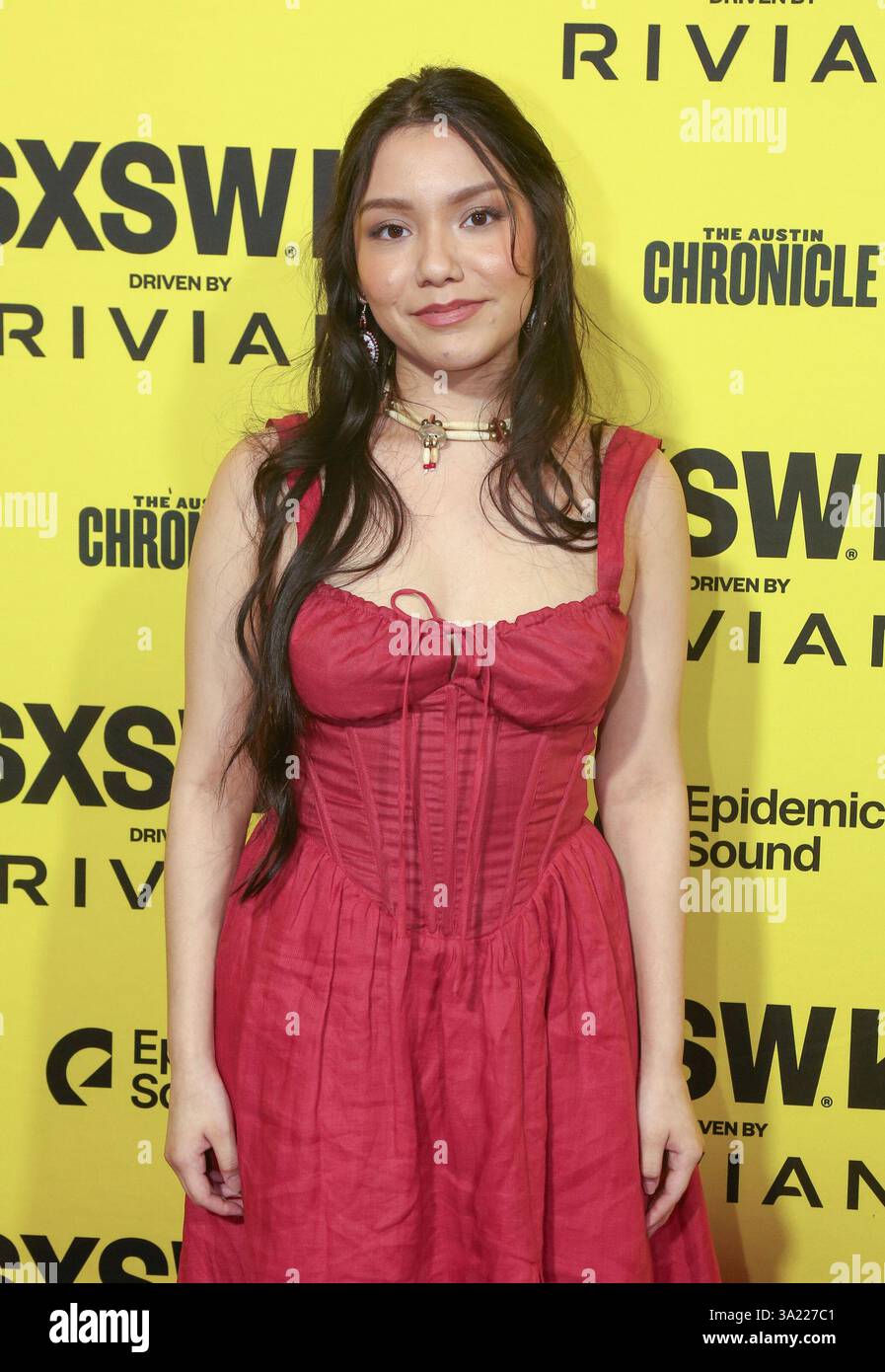 Angelina LookingGlass arrives for the the world premiere of "The Rivals of Amziah King" at the ...