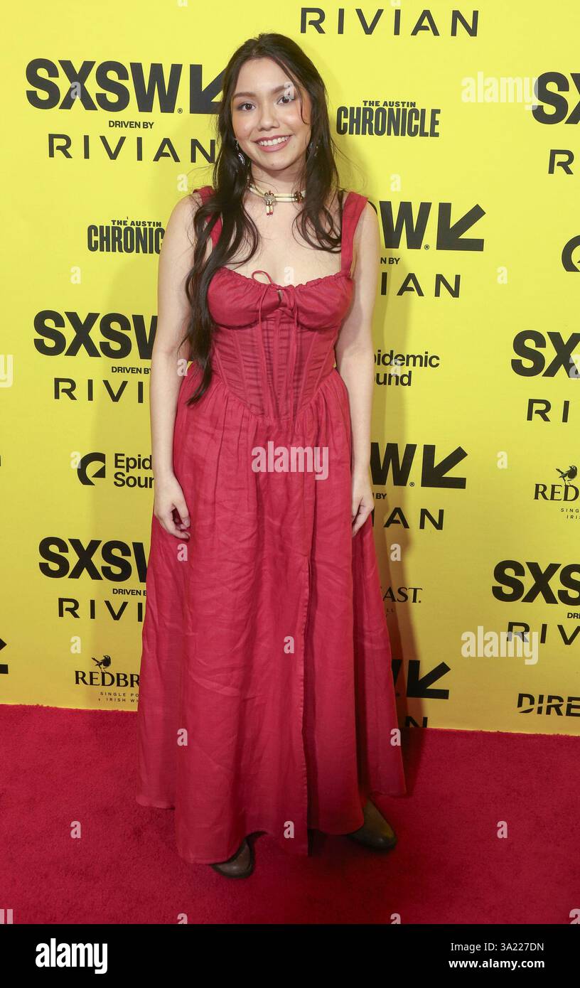 Angelina LookingGlass arrives for the the world premiere of "The Rivals of Amziah King" at the ...