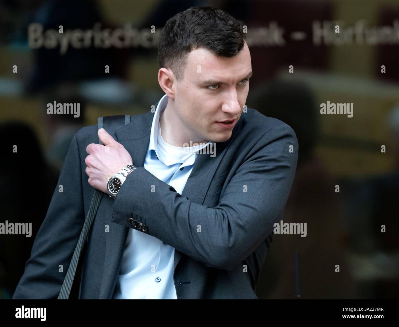 Munich, Germany. 11th Mar, 2025. Oskar Lipp (AfD), member of the ...