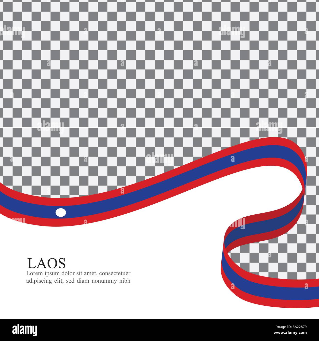 Laos flag background national Stock Vector Images - Alamy