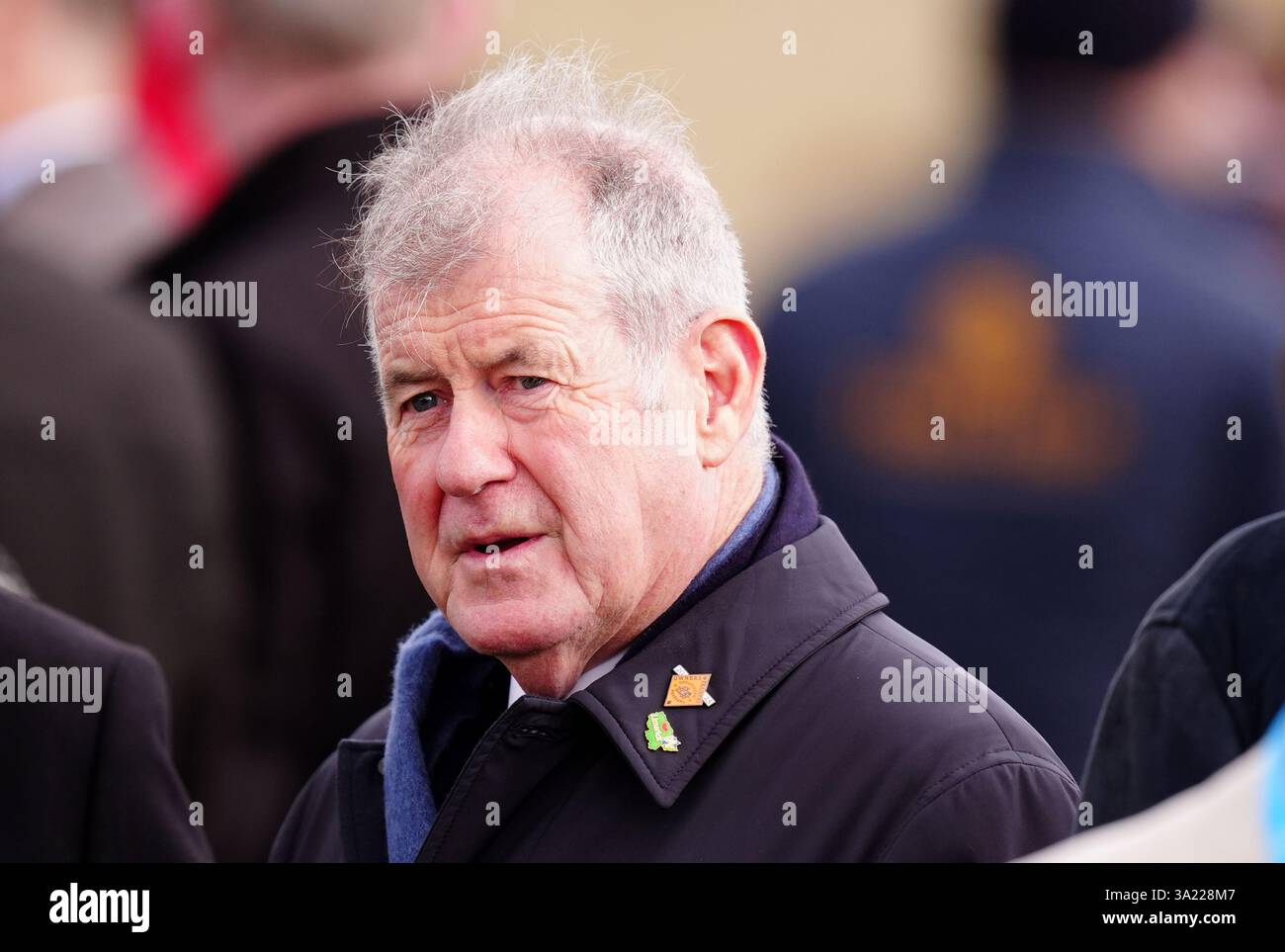 J. P. McManus on day one of the 2025 Cheltenham Festival at Cheltenham ...