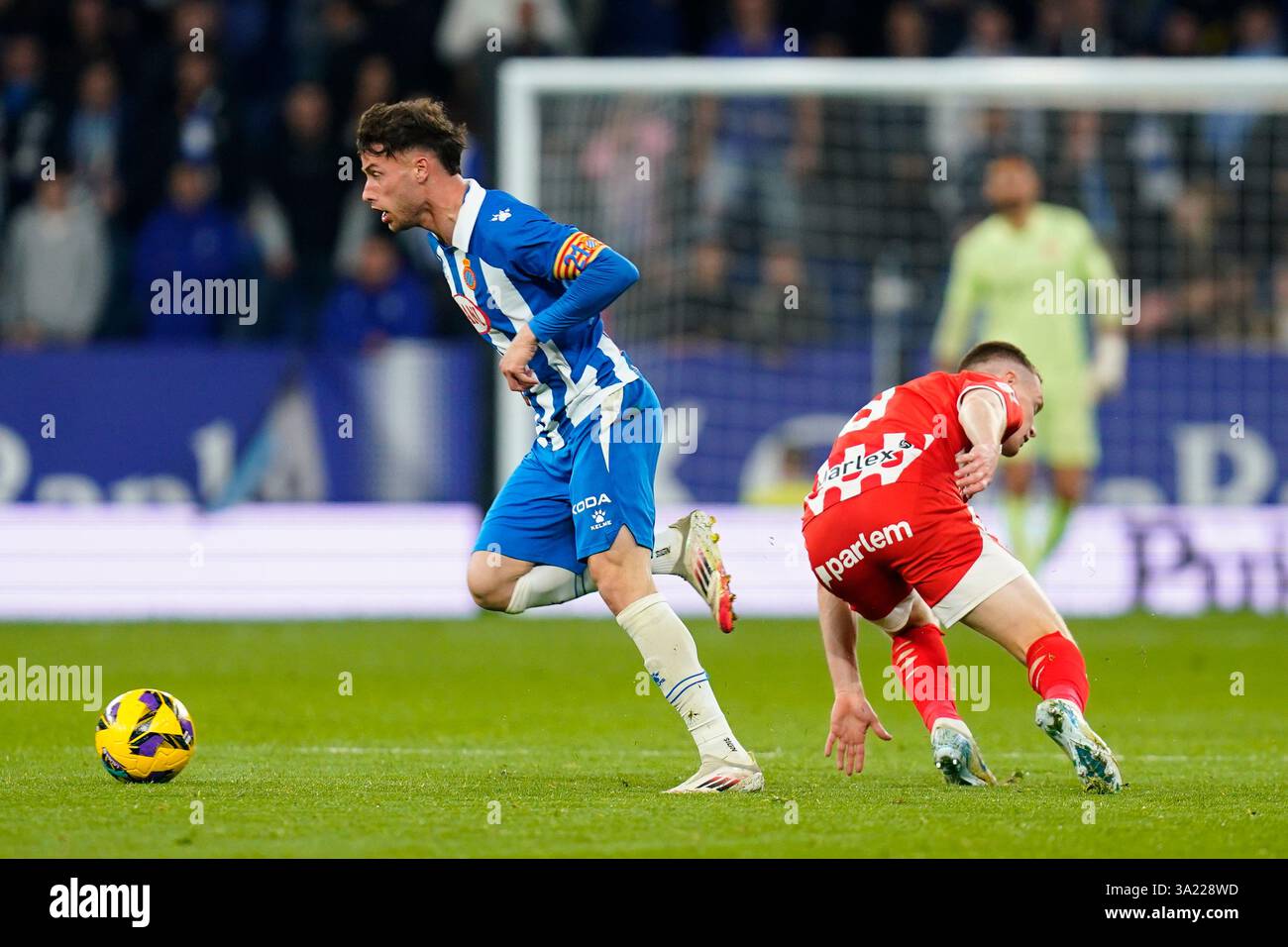 Javi Puado of RCD Espanyol during the La Liga EA Sports match between ...