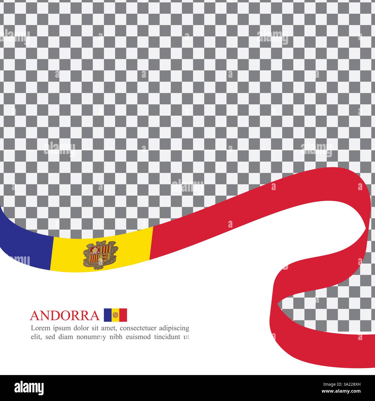 Happy independence day andorra Stock Vector Images - Alamy