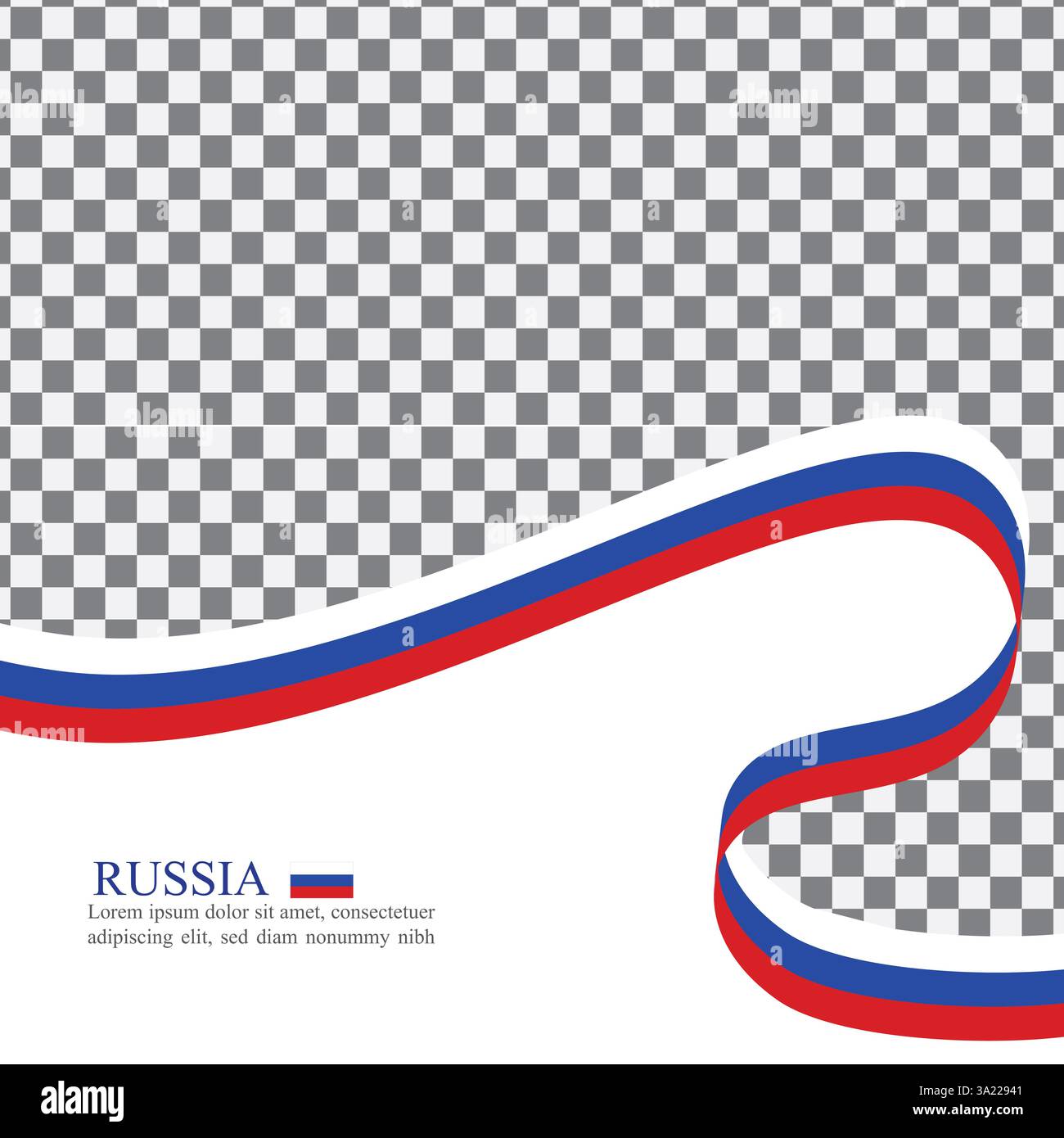 Russia national day banner Stock Vector Images - Alamy