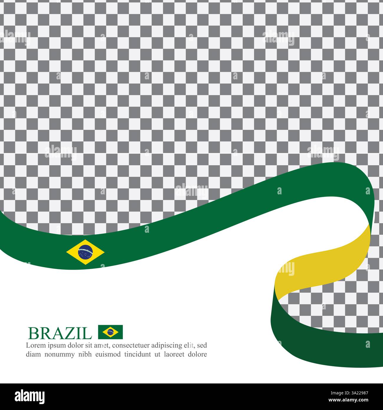 National flag brazil vector hi-res stock photography and images - Alamy