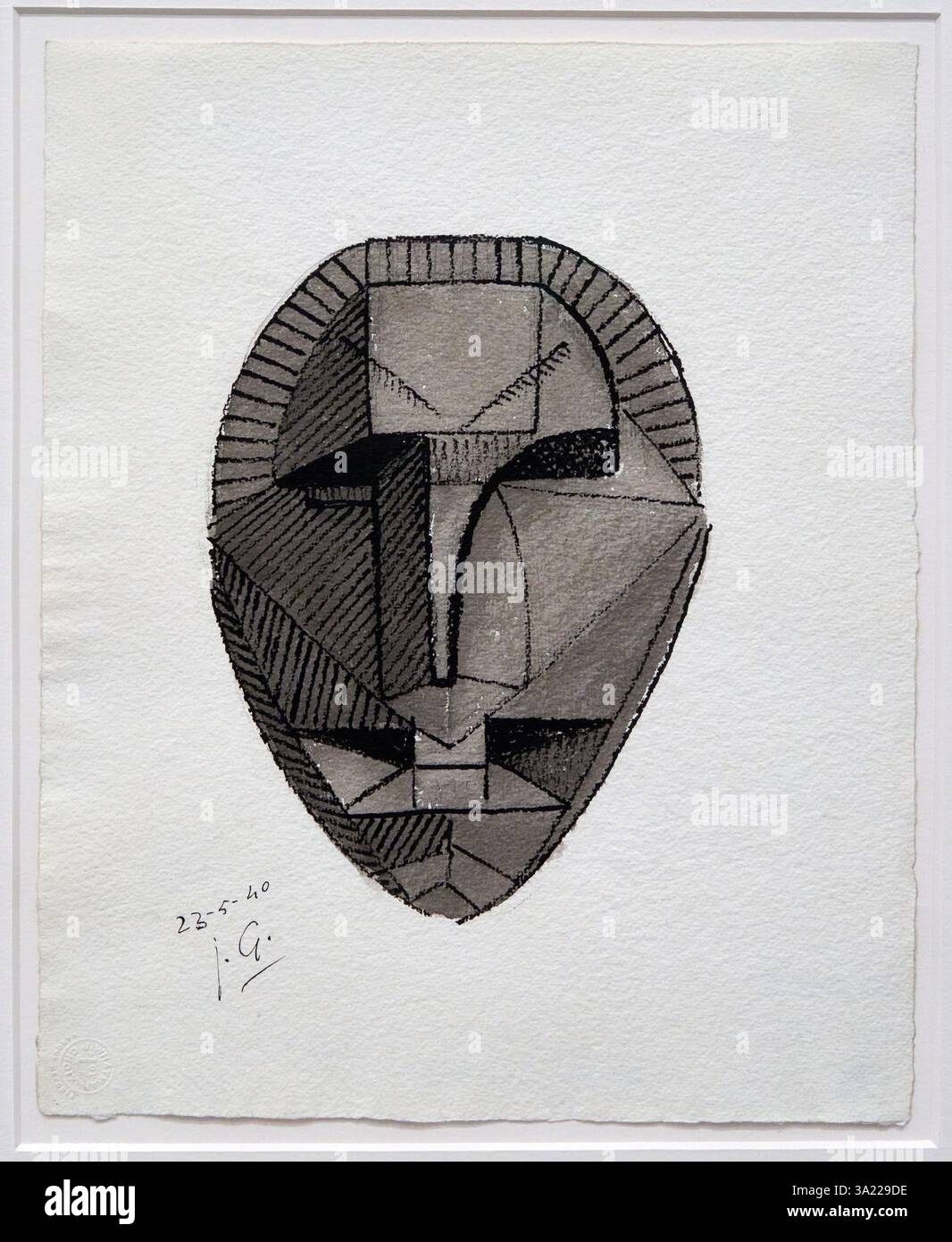 Austere mask hi-res stock photography and images - Alamy